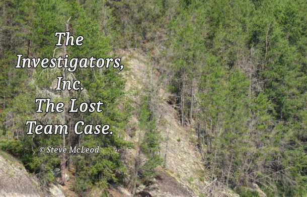 The Investigators, Inc. The Lost Team Case. Chapter 9. Sunshine, But ...